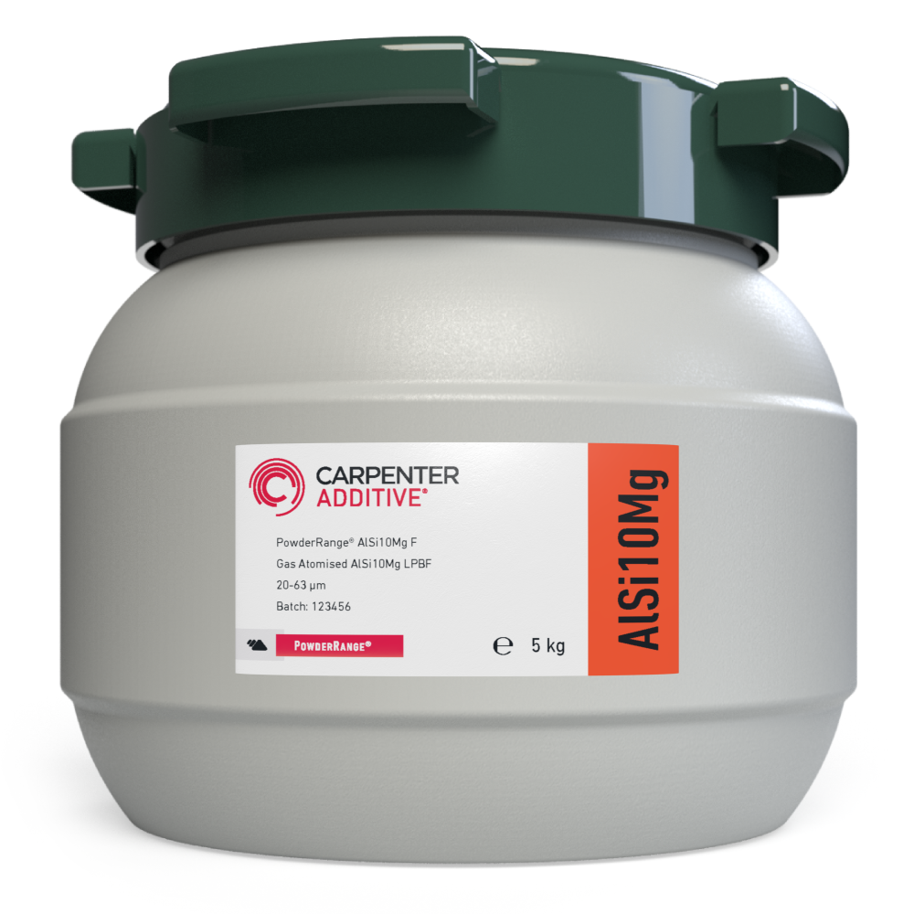 PowderRange® AlSi10Mg – Shop | Carpenter Additive