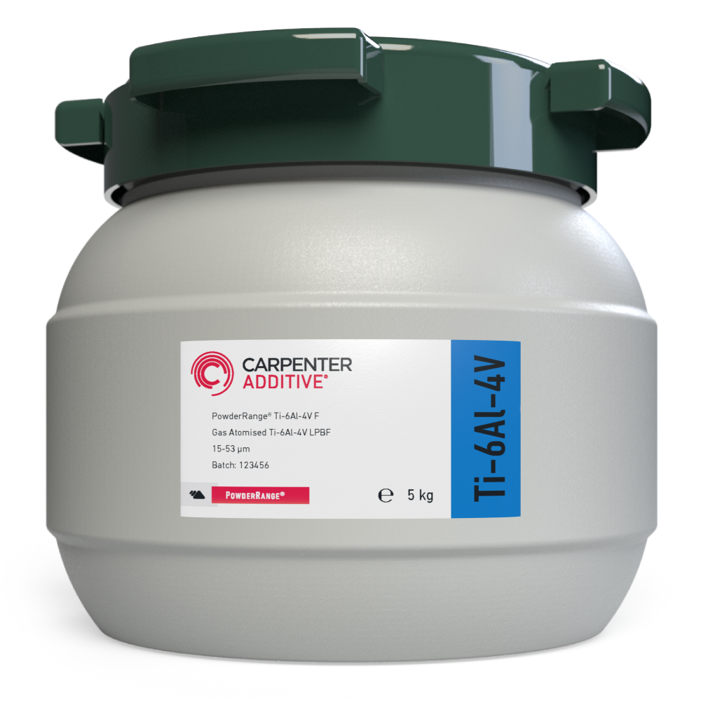 PowderRange® Ti64 – Shop | Carpenter Additive